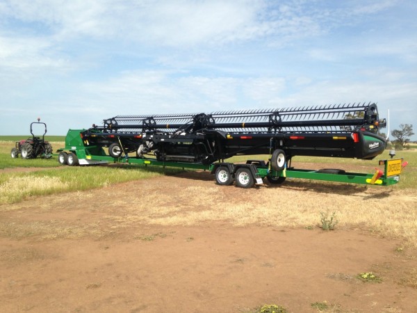Comb Trailer delivered to York Peninsula , SA - Leith Engineering
